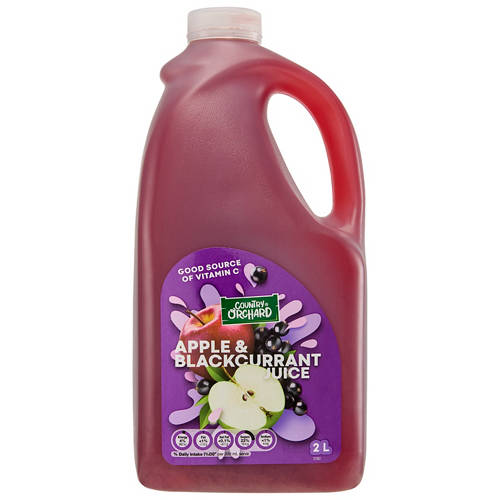 Apple & Blackcurrant Juice 2L